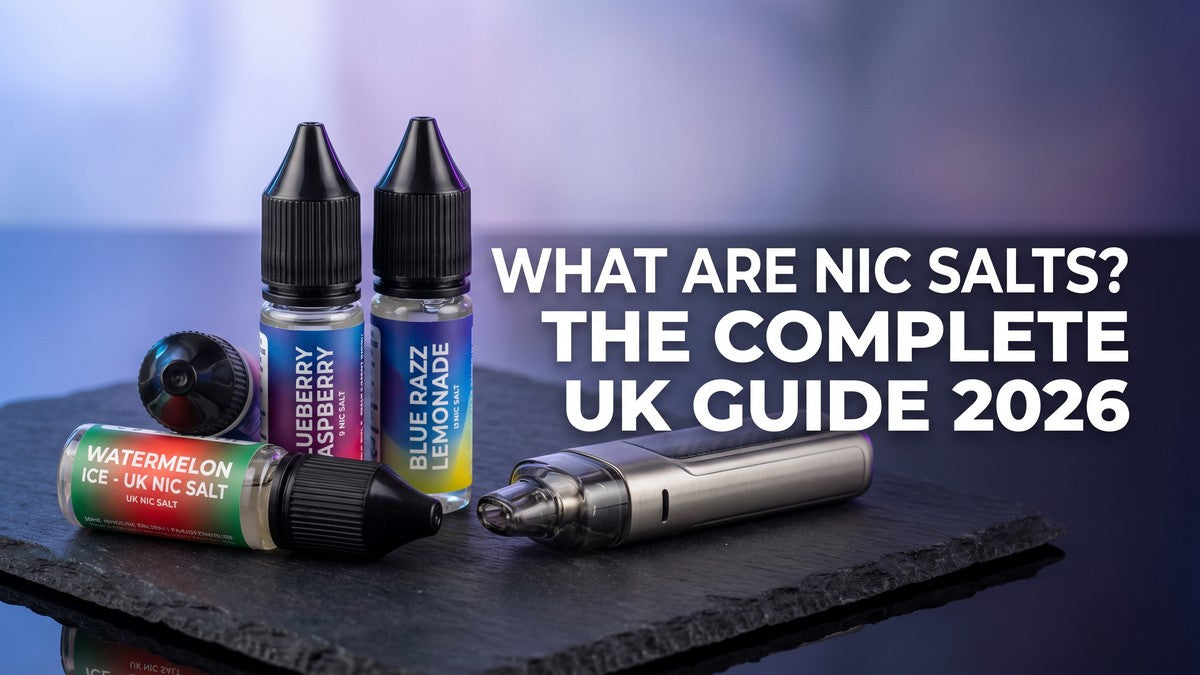 What Are Nic Salts? Complete UK Guide 2026 – The E-Cig Store