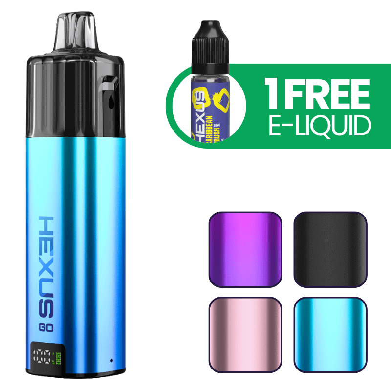 Hexus Go 12ml Vape Kit – UK’s First 12ml Refillable Pod — The E-Cig Store