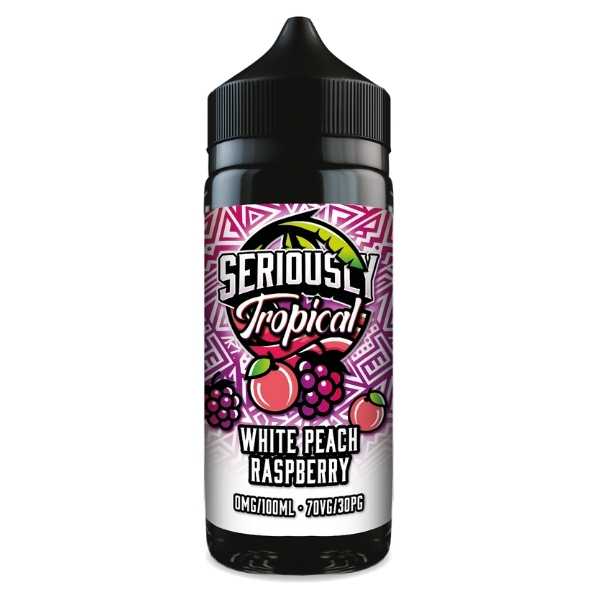 White Peach Raspberry Shortfill 100ml | Seriously Tropical — The E-Cig ...