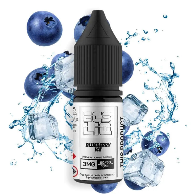 ECS LIQ Blueberry Ice - 10ml E-Liquid | The E-Cig Store